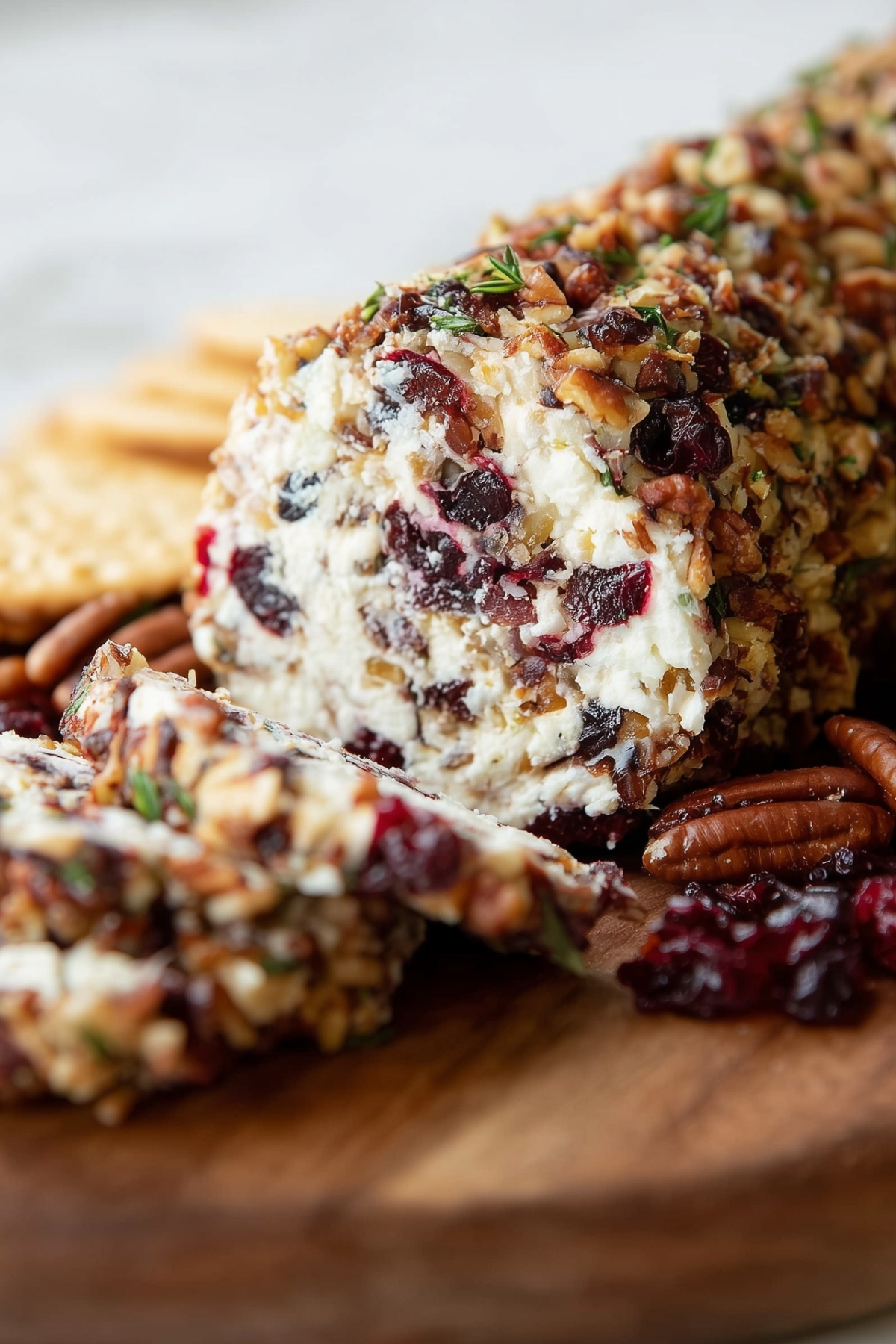 Cranberry Pecan Cheese Log – Easy Holiday Favorite - ZazaCook