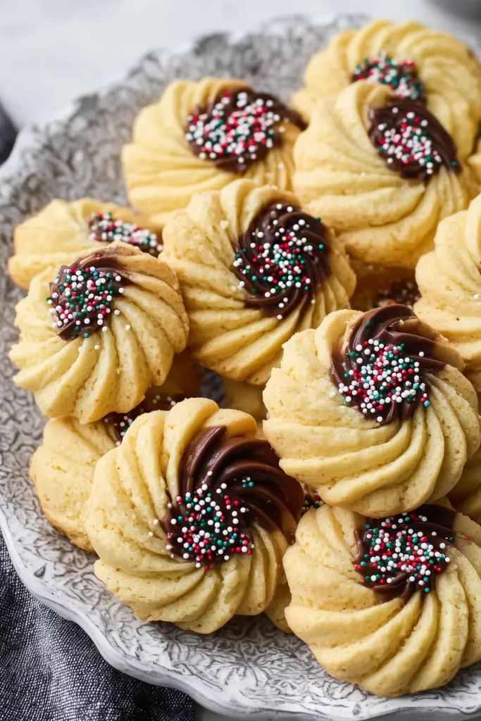 Danish Butter Cookies – Easy Holiday Classic - ZazaCook