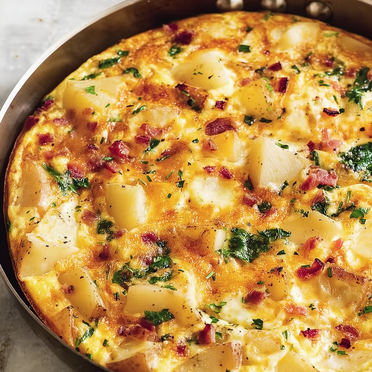 Healthy Potato Frittata – Easy & Delicious Recipe - ZazaCook