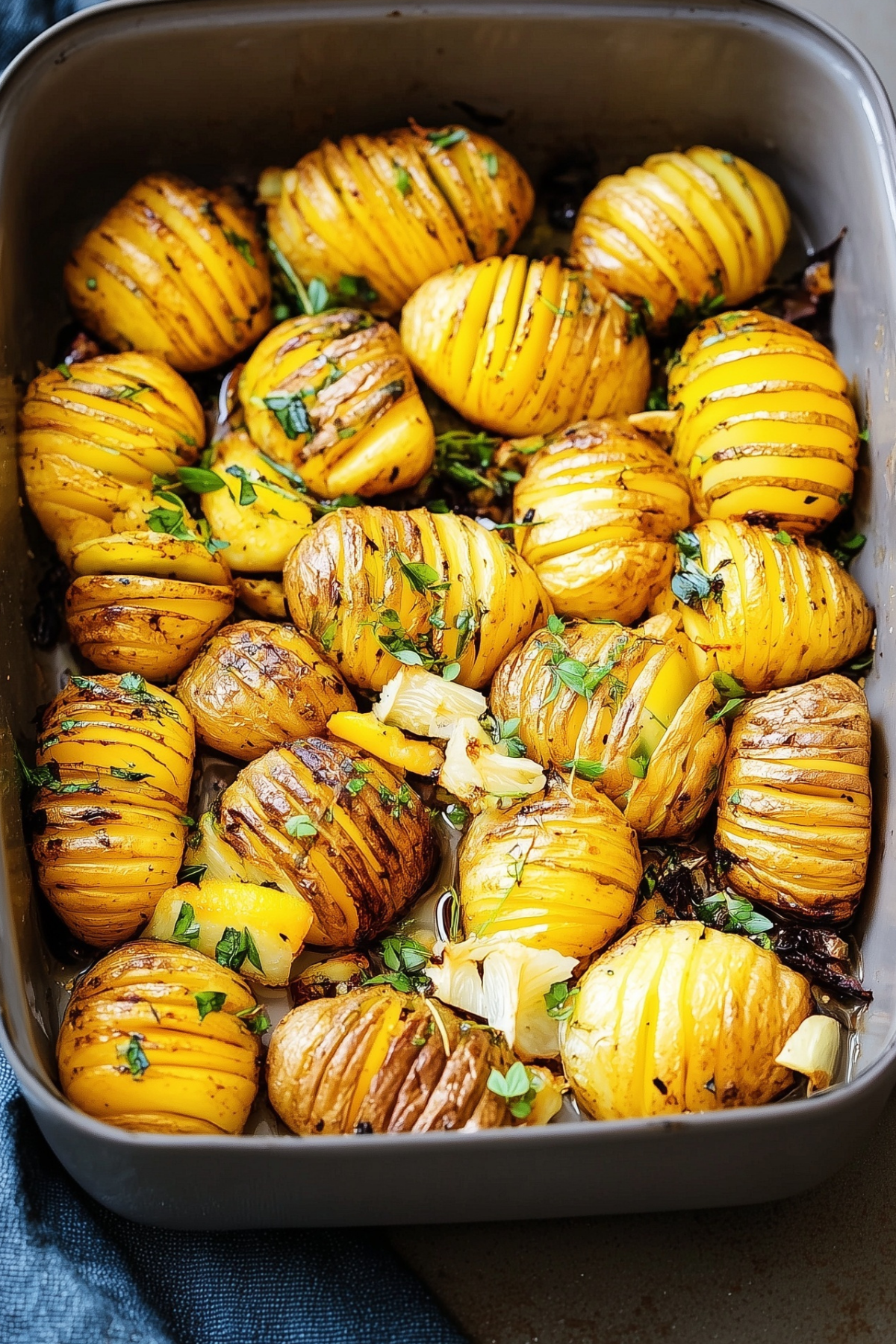 Lemon Herb Roasted Potatoes – Best Crispy Side - ZazaCook
