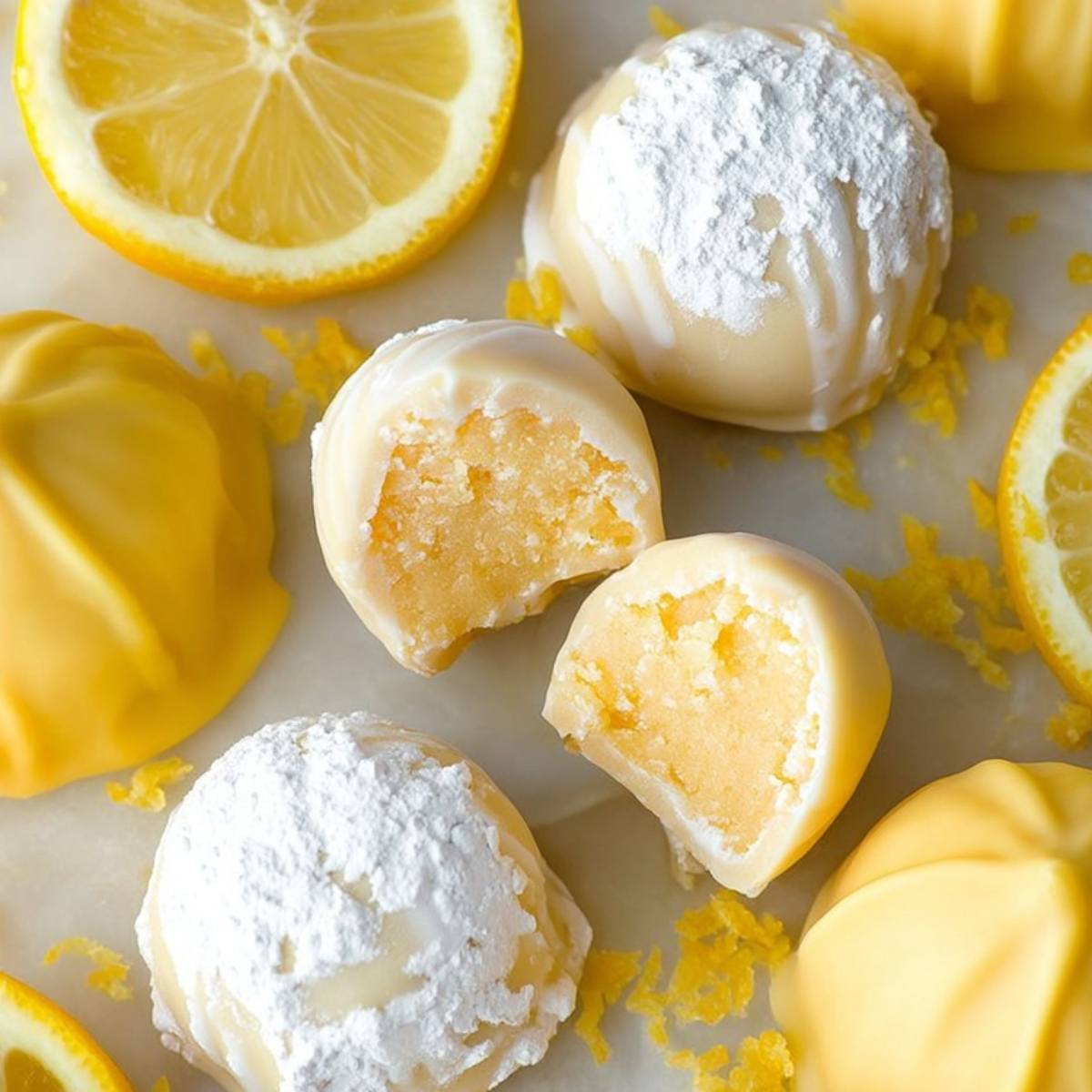 Lemon Truffles – Best Easy Recipe - ZazaCook