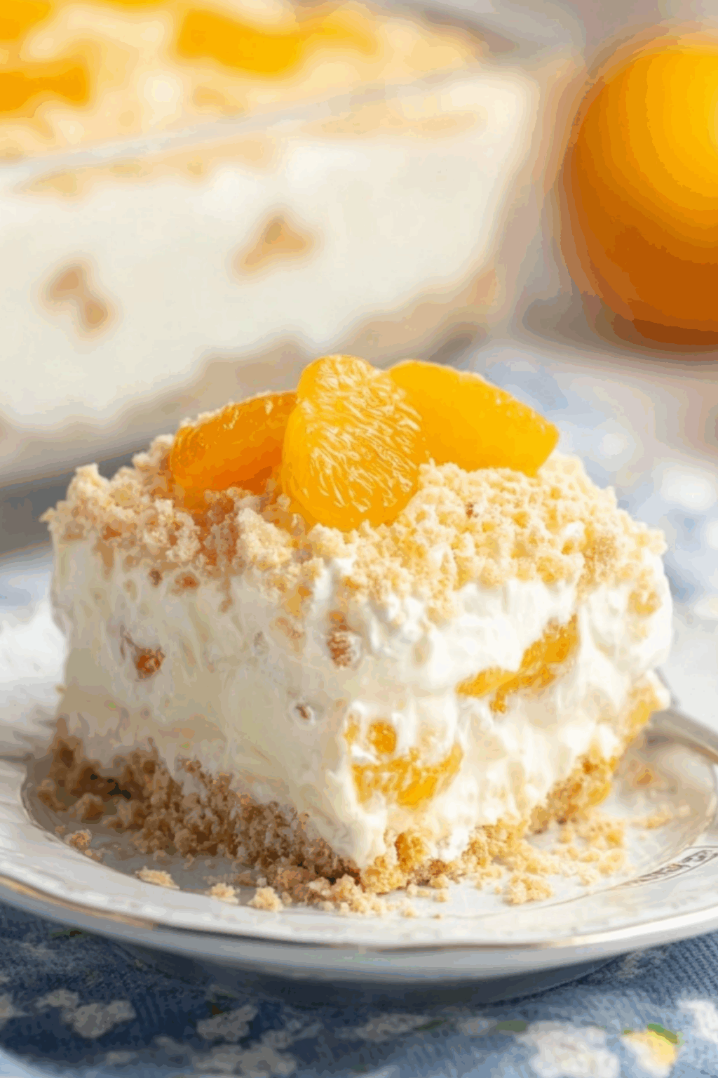 Mandarin Orange Fluff Salad – Easy No-Bake Dessert - ZazaCook