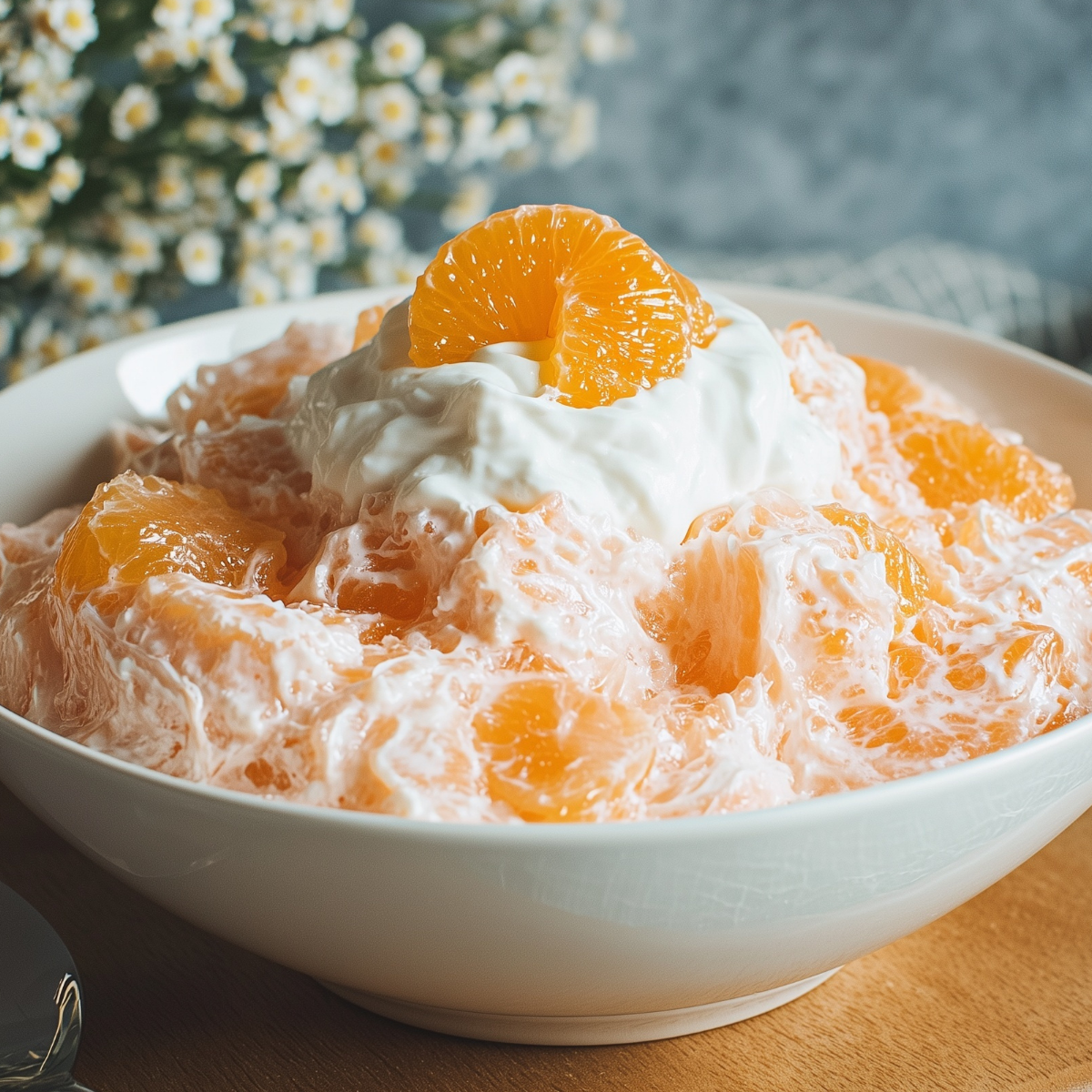 Mandarin Orange Jello Salad – Easy & Creamy Recipe - ZazaCook
