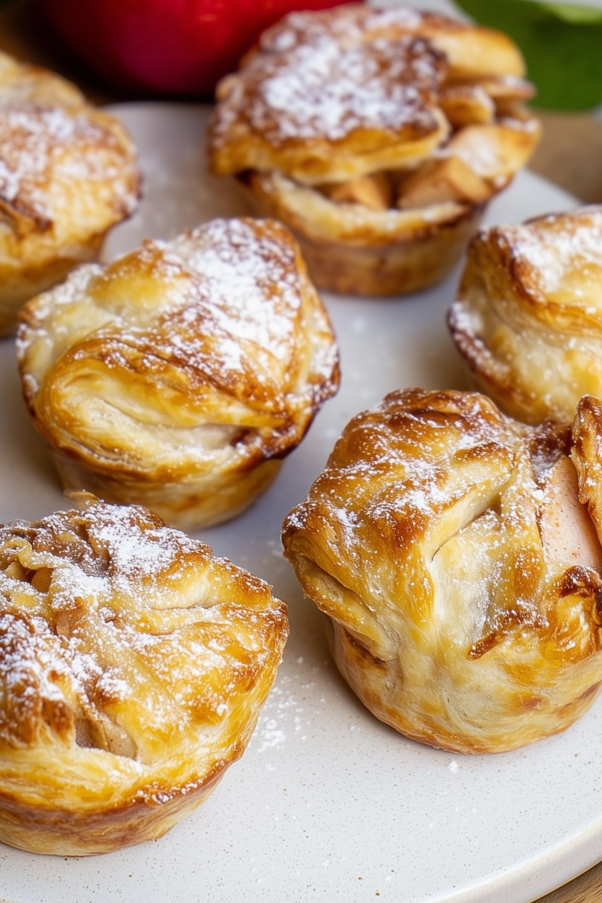 Mini Apple Pies With Puff Pastry – Easy Recipe - ZazaCook