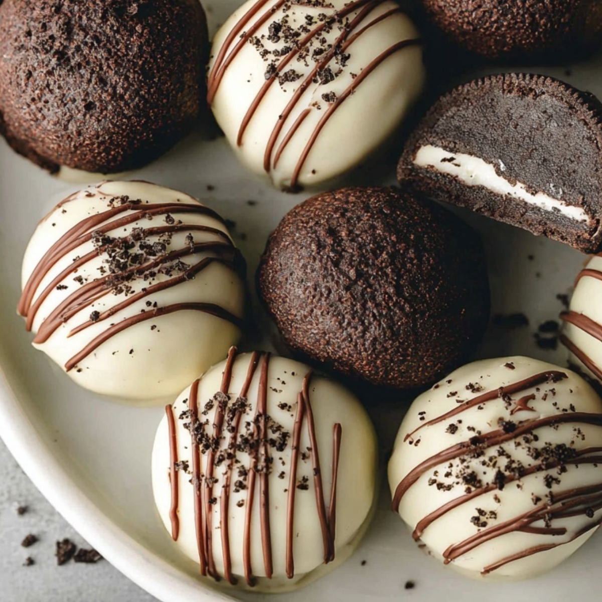 No Bake Oreo Balls – Easy & Delicious - ZazaCook