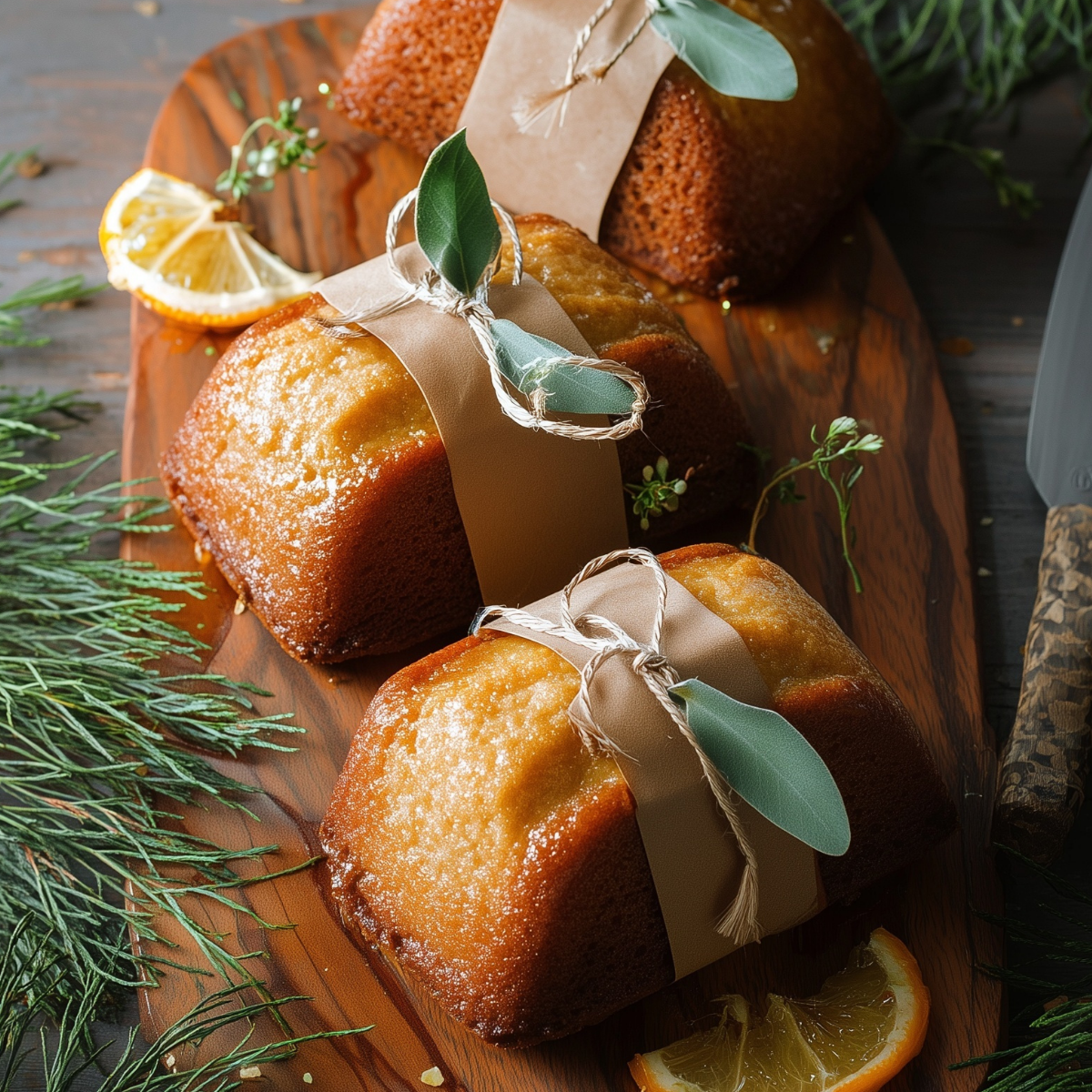 Orange Ginger Honey Cakes – Delicious Winter Delight - ZazaCook
