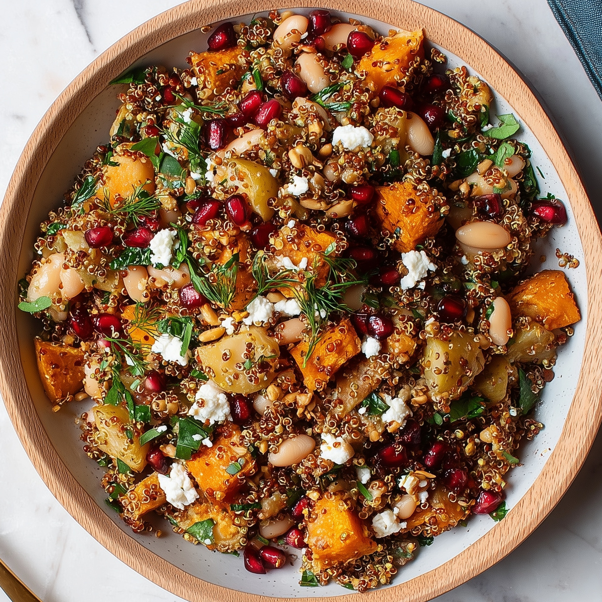 Sweet Potato White Bean Salad – Delicious & Easy - ZazaCook
