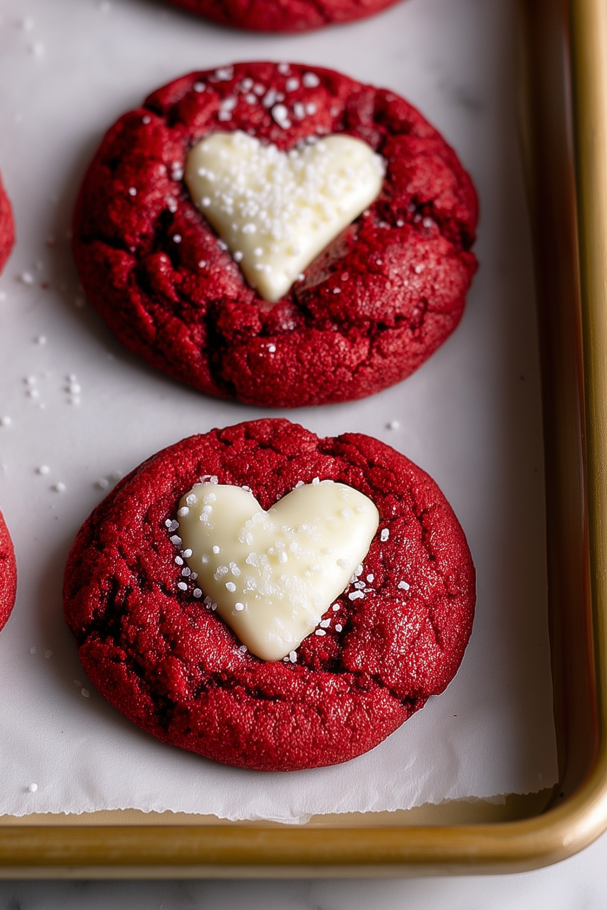 Red Velvet Sugar Cookies: Easy & Chewy - ZazaCook