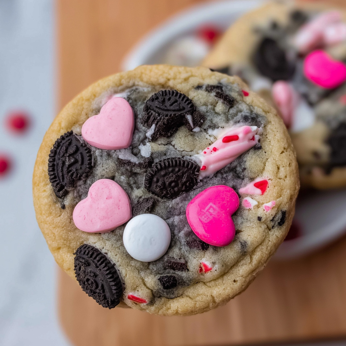 Valentine’s Day Oreo M&M’s Cookies – Easy & Fun Recipe - ZazaCook