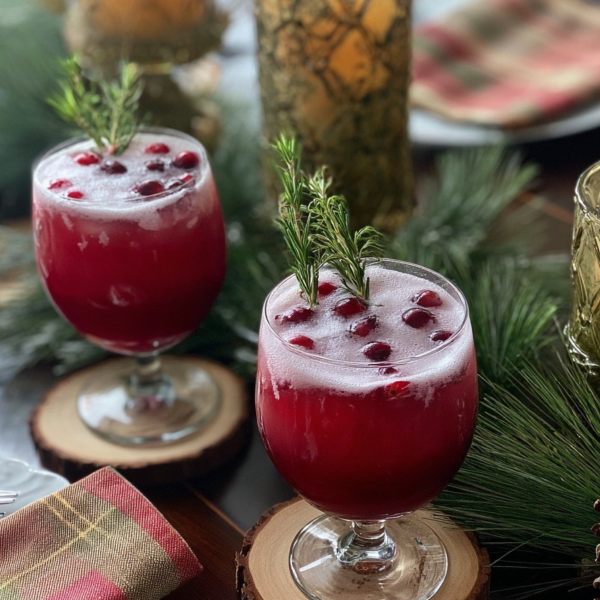 Winter Mocktail – Easy & Refreshing Holiday Drink Recipe - ZazaCook