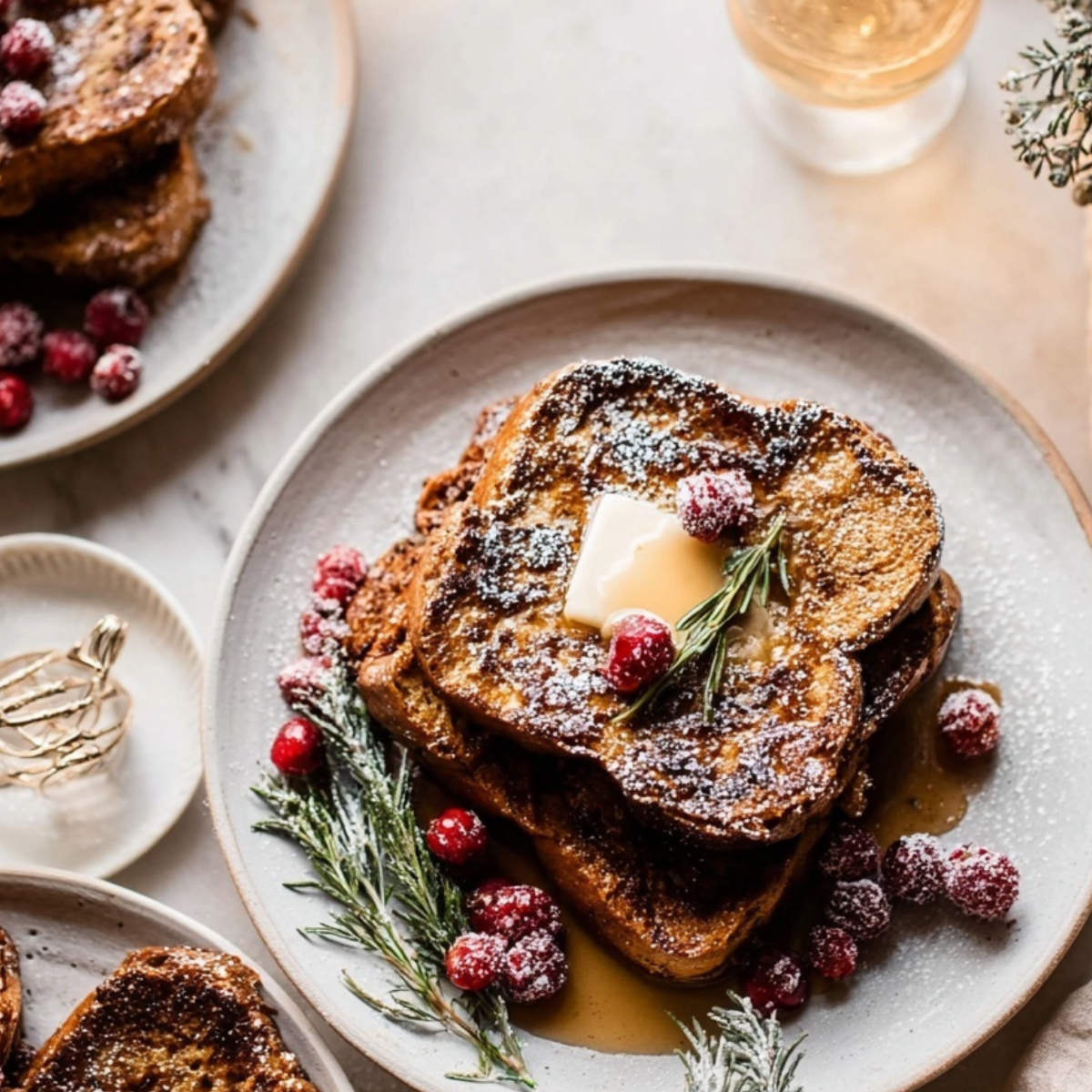 Gingerbread French Toast – Easy & Festive - ZazaCook