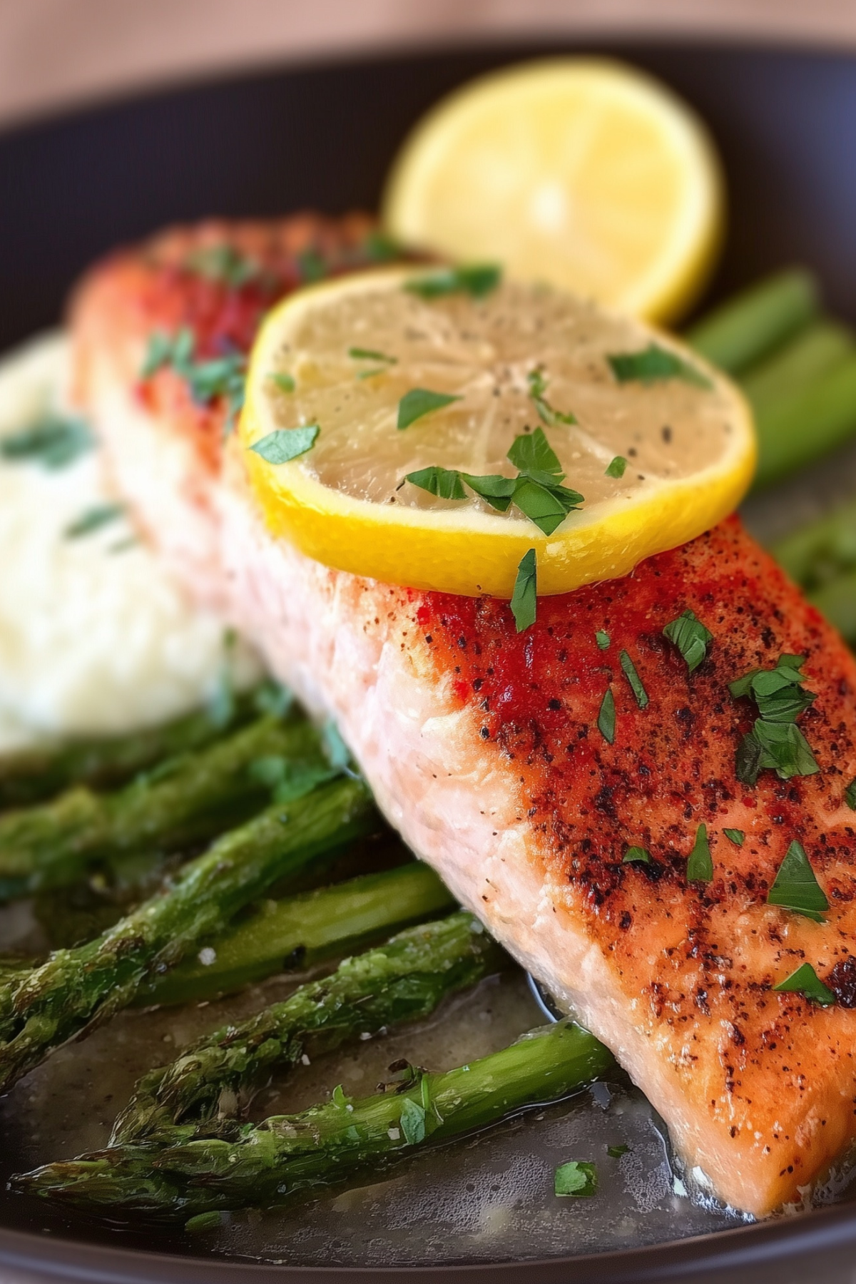 Baked Lemon Garlic Butter Salmon – Easy & Flavorful - ZazaCook
