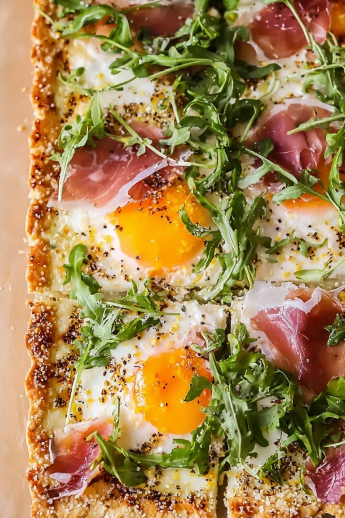 Baked Prosciutto and Egg Breakfast Tart – Easy & Elegant - ZazaCook