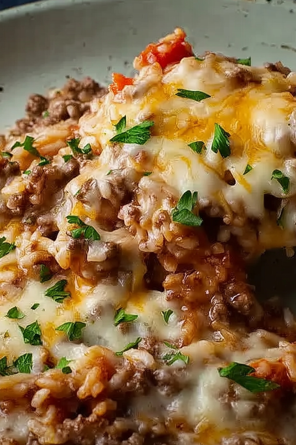 Cheesy Hamburger Rice Casserole – Easy & Tasty - ZazaCook