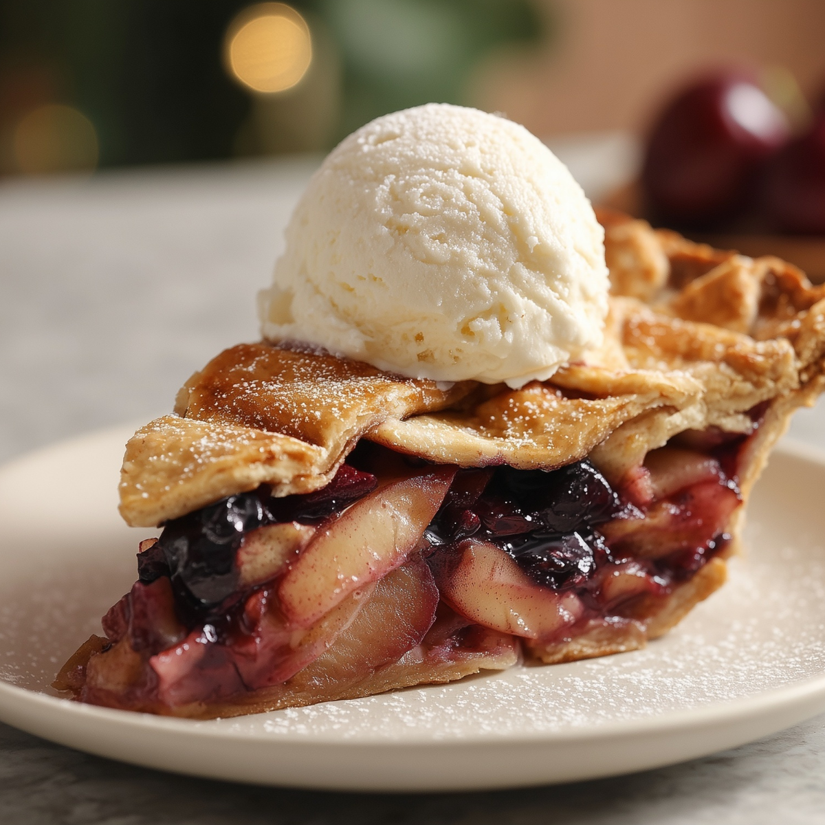 Cherry Apple Pie – Easy Homemade Favorite - ZazaCook