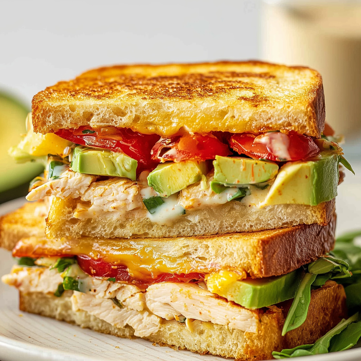 Chipotle Chicken Avocado Melt – Bold & Flavorful - ZazaCook