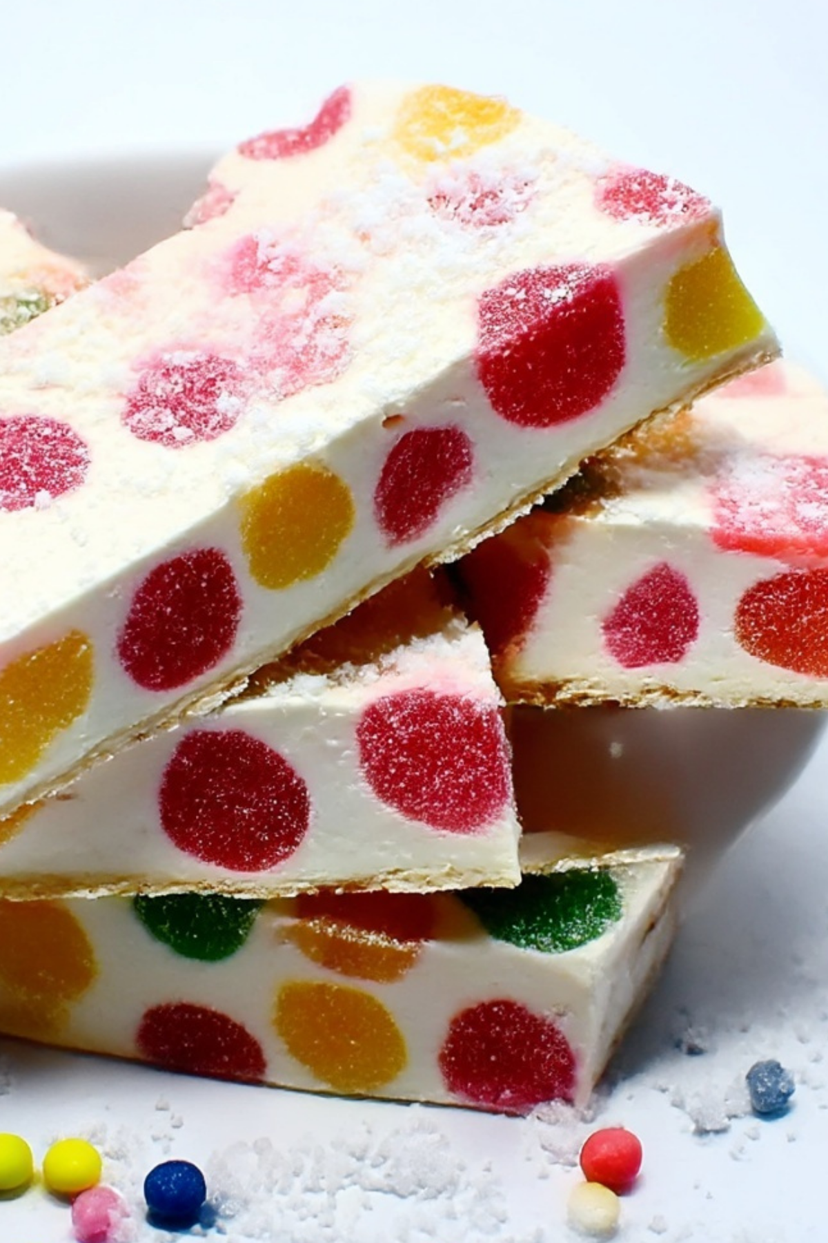 Fruity Gumdrop Nougat Candy - Simple and Delicious - ZazaCook