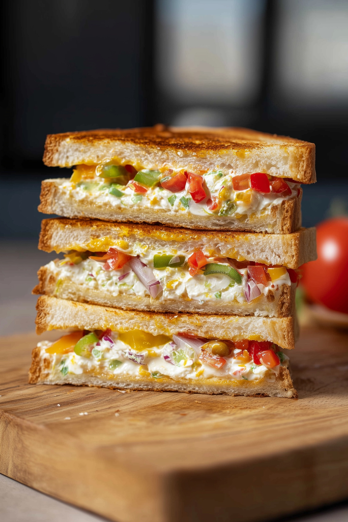 Hung Curd Sandwich – A Healthy , Creamy Snack - ZazaCook