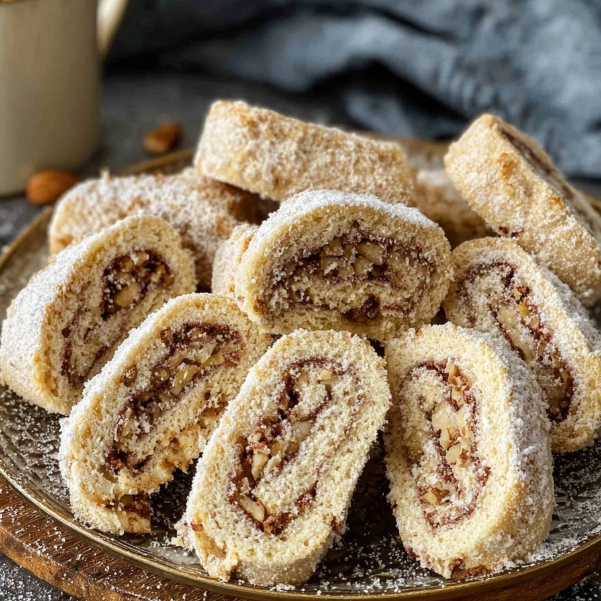 Italian Nut Roll Cookies – Delicious & Easy Recipe - ZazaCook
