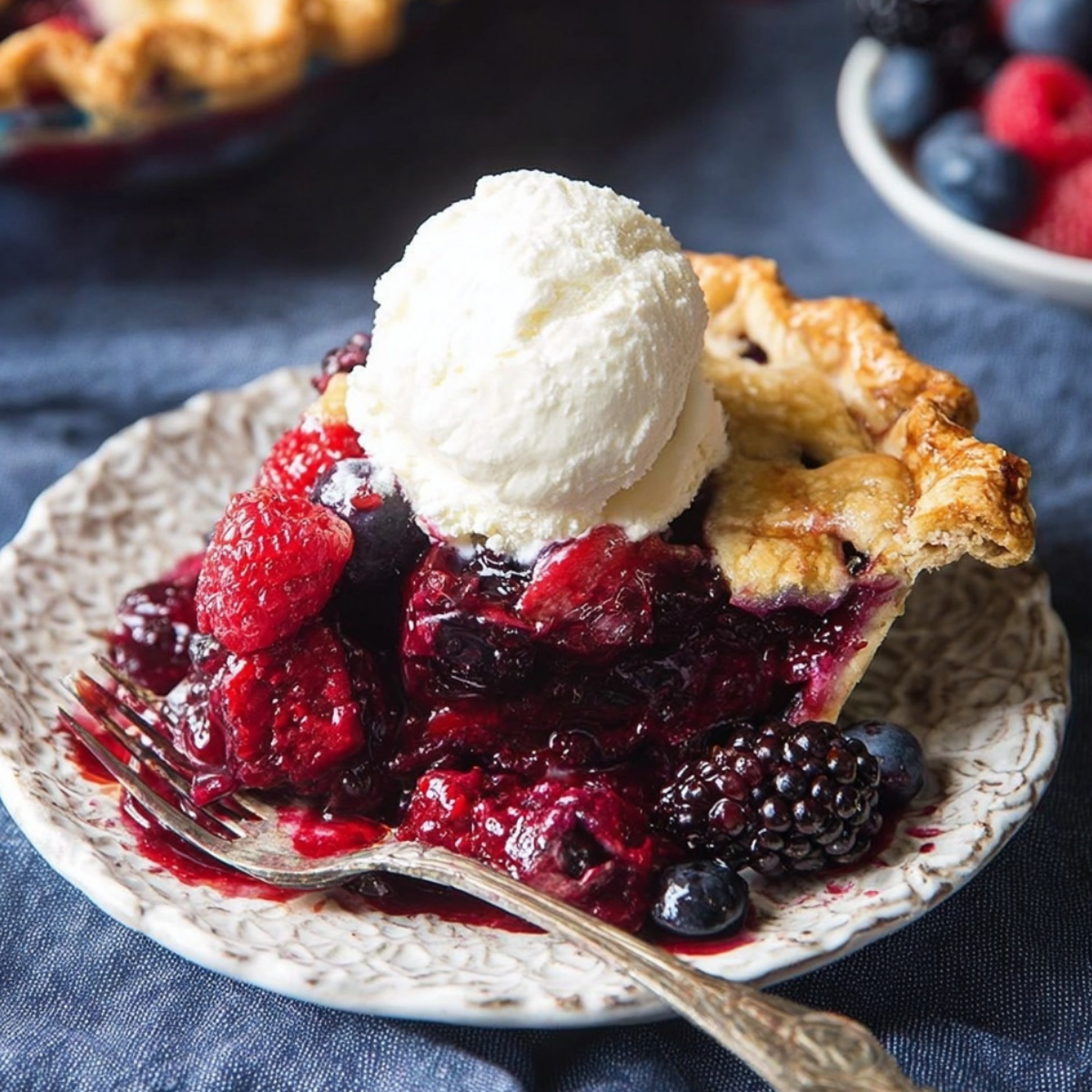 Mixed Berry Pie Recipe – Easy Homemade Treat - ZazaCook