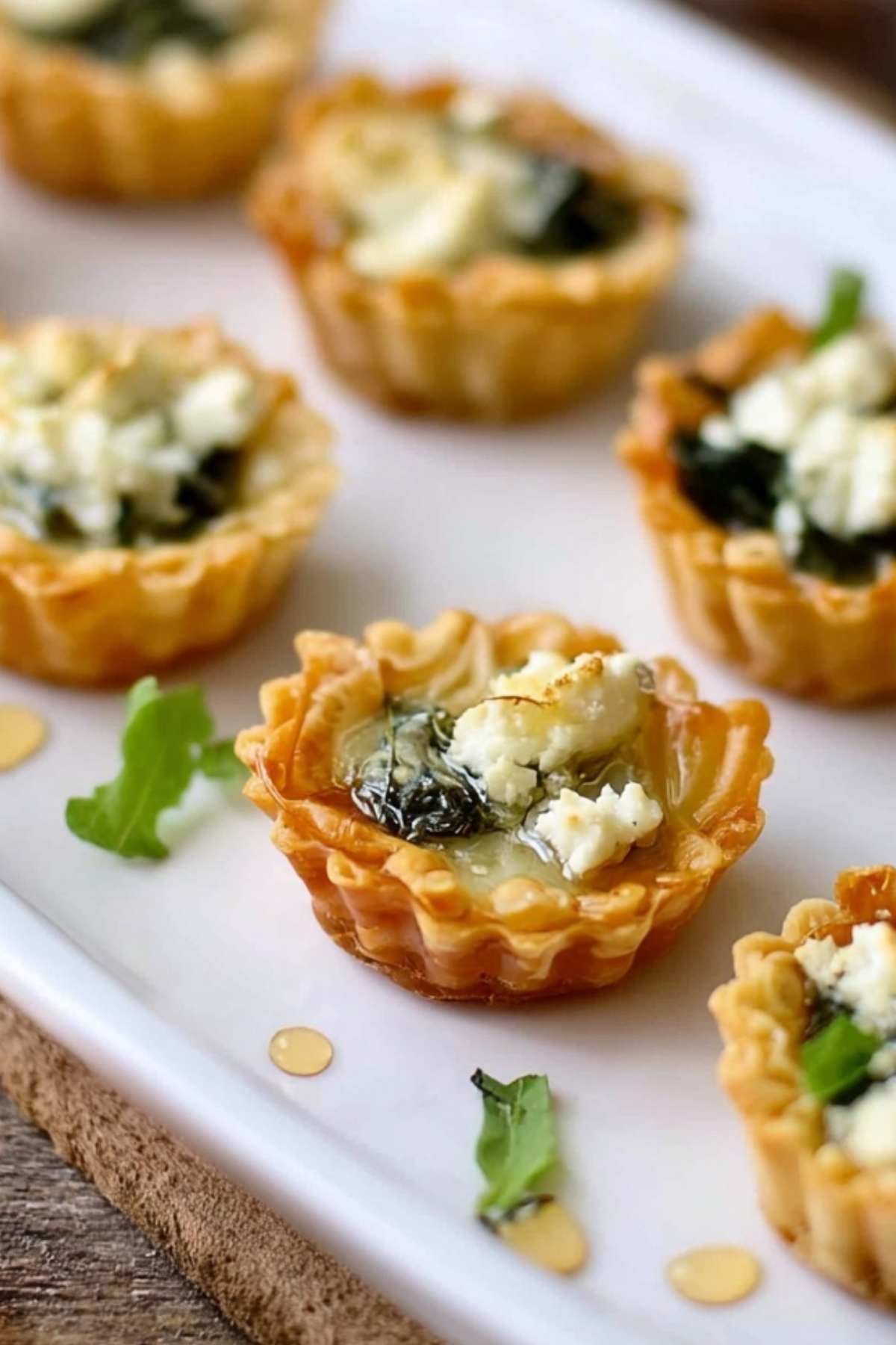 Best Spring Herb Tartlets with Honey and Goat Cheese - ZazaCook