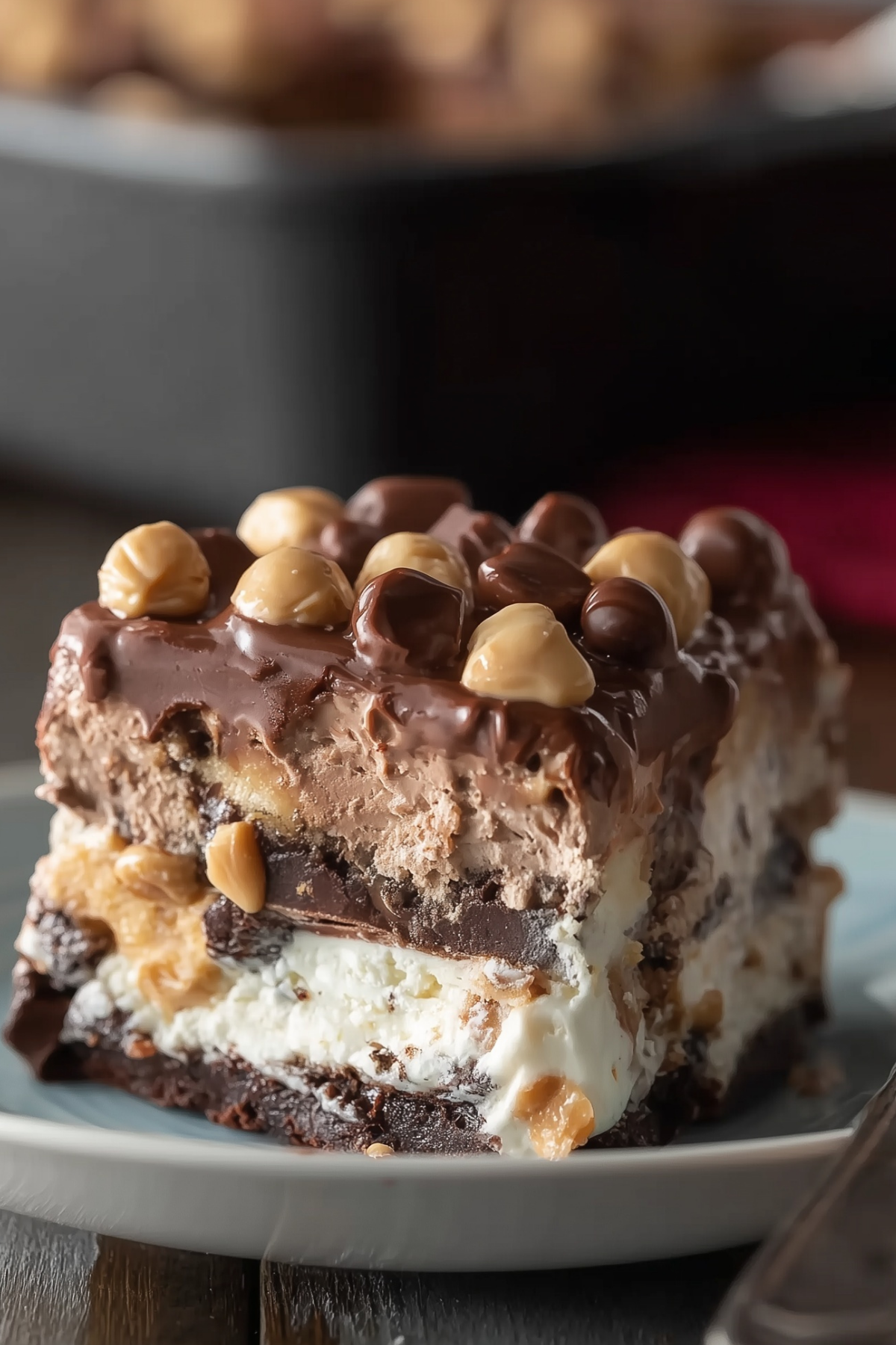 Buster Bar Ice Cream Cake – Simple & Delicious - ZazaCook
