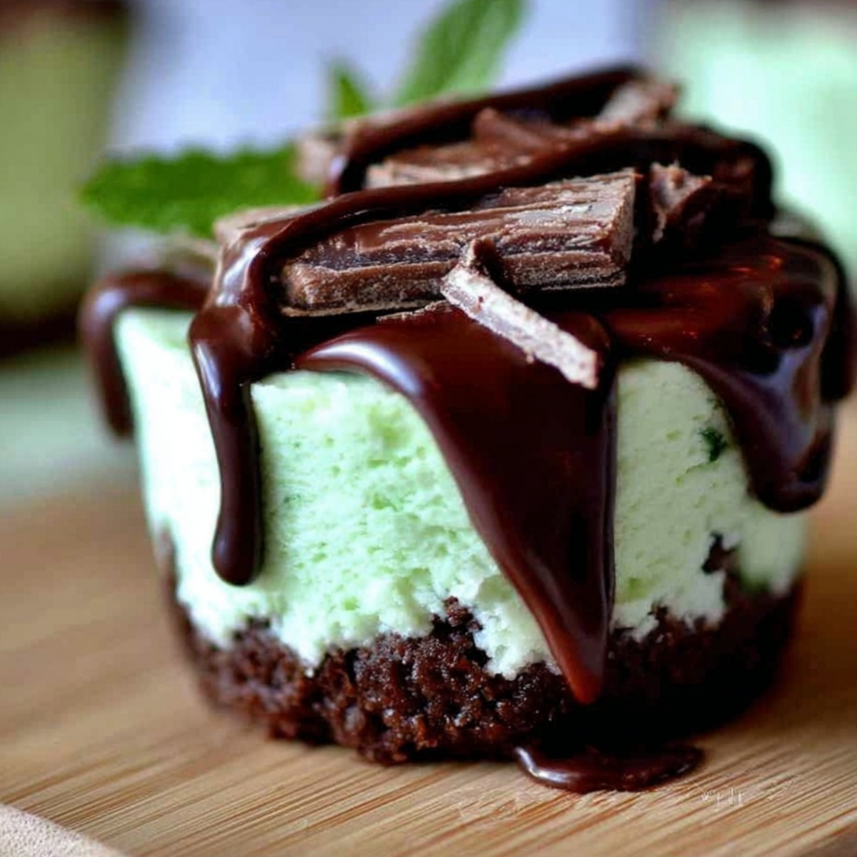 Andes Mint Mini Cheesecakes – Easy Creamy Recipe - ZazaCook