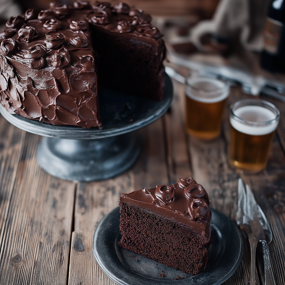 Chocolate Stout Cake – Decadent & Easy Recipe - ZazaCook