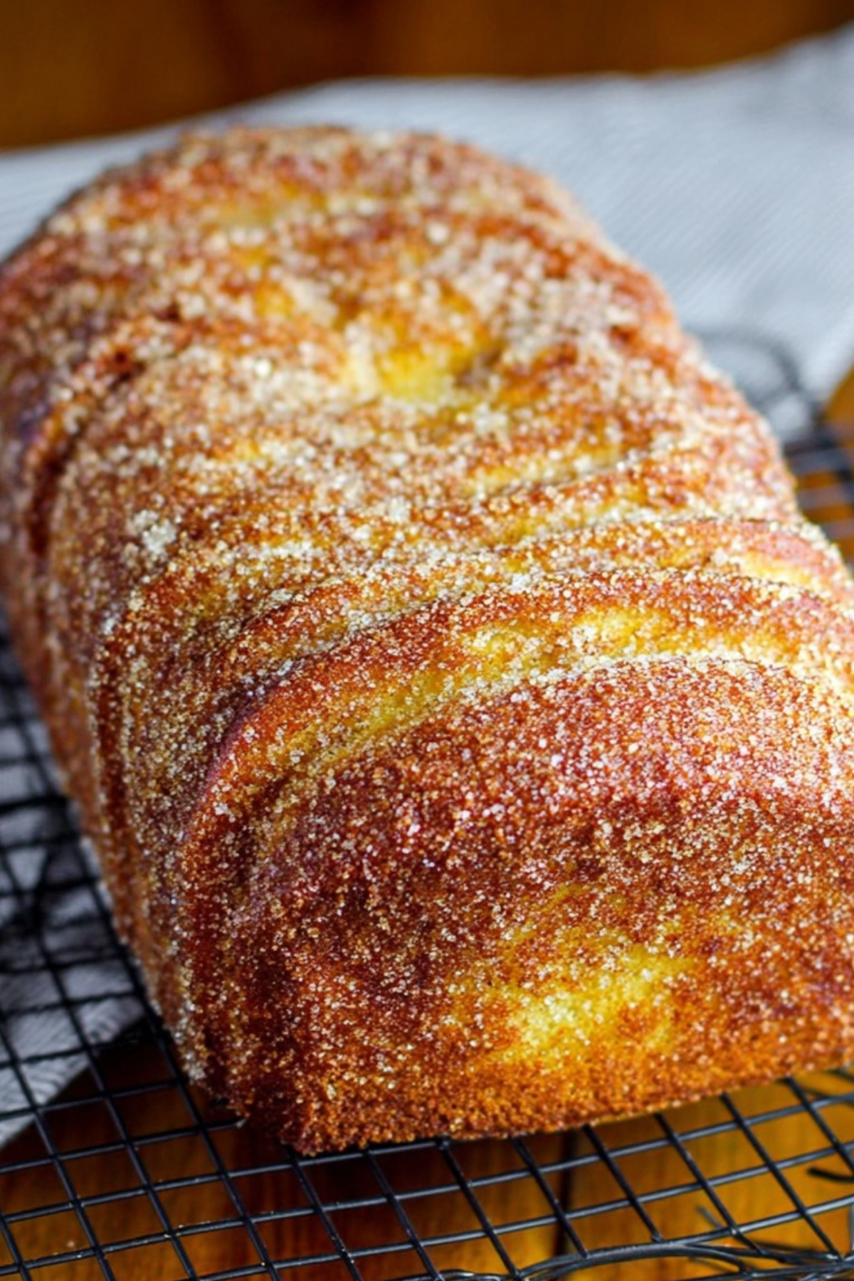 Cinnamon Sugar Donut Sweet Bread – Easy & Delicious - ZazaCook
