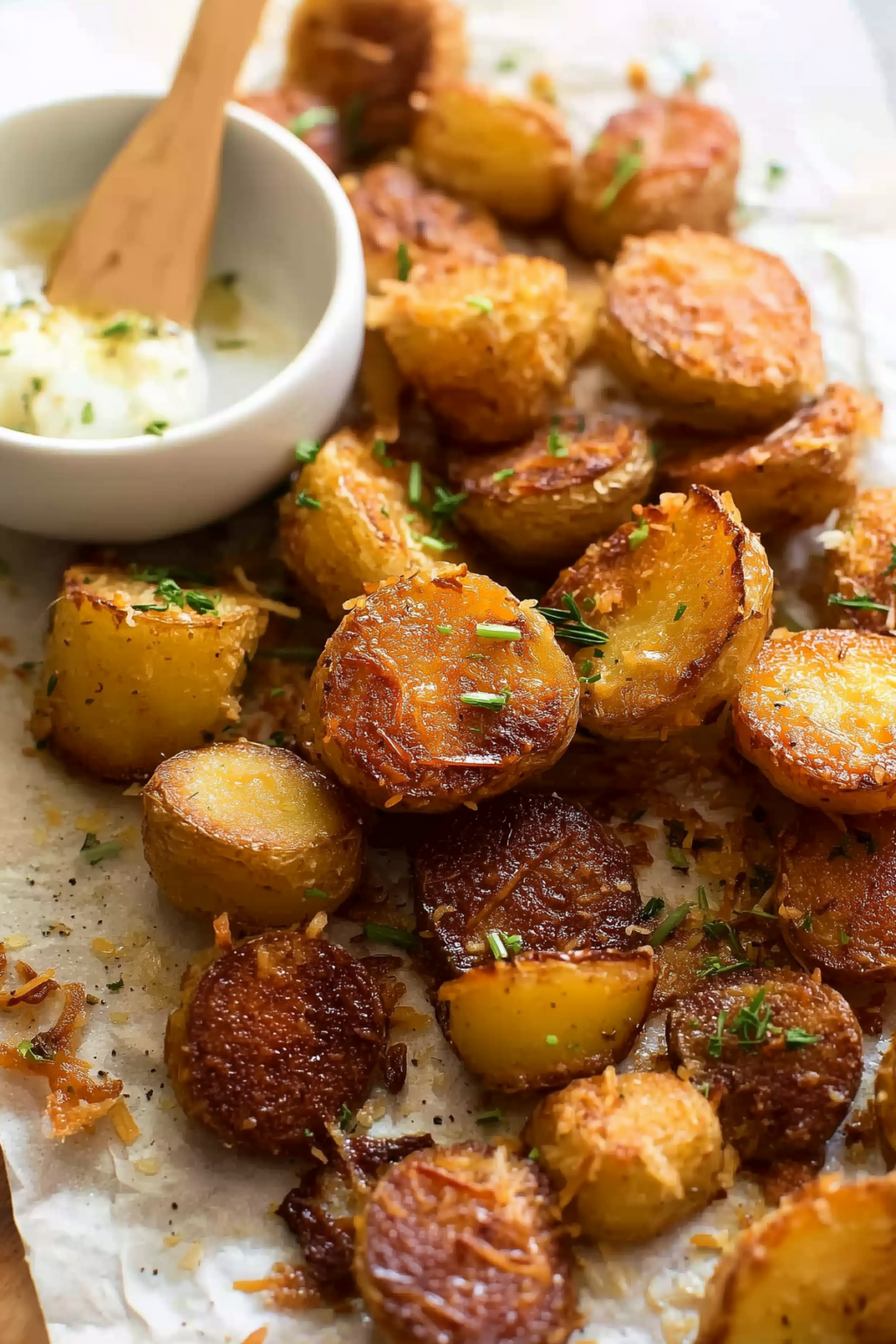 Crispy Roasted Parmesan Potatoes – Best Crunchy - ZazaCook
