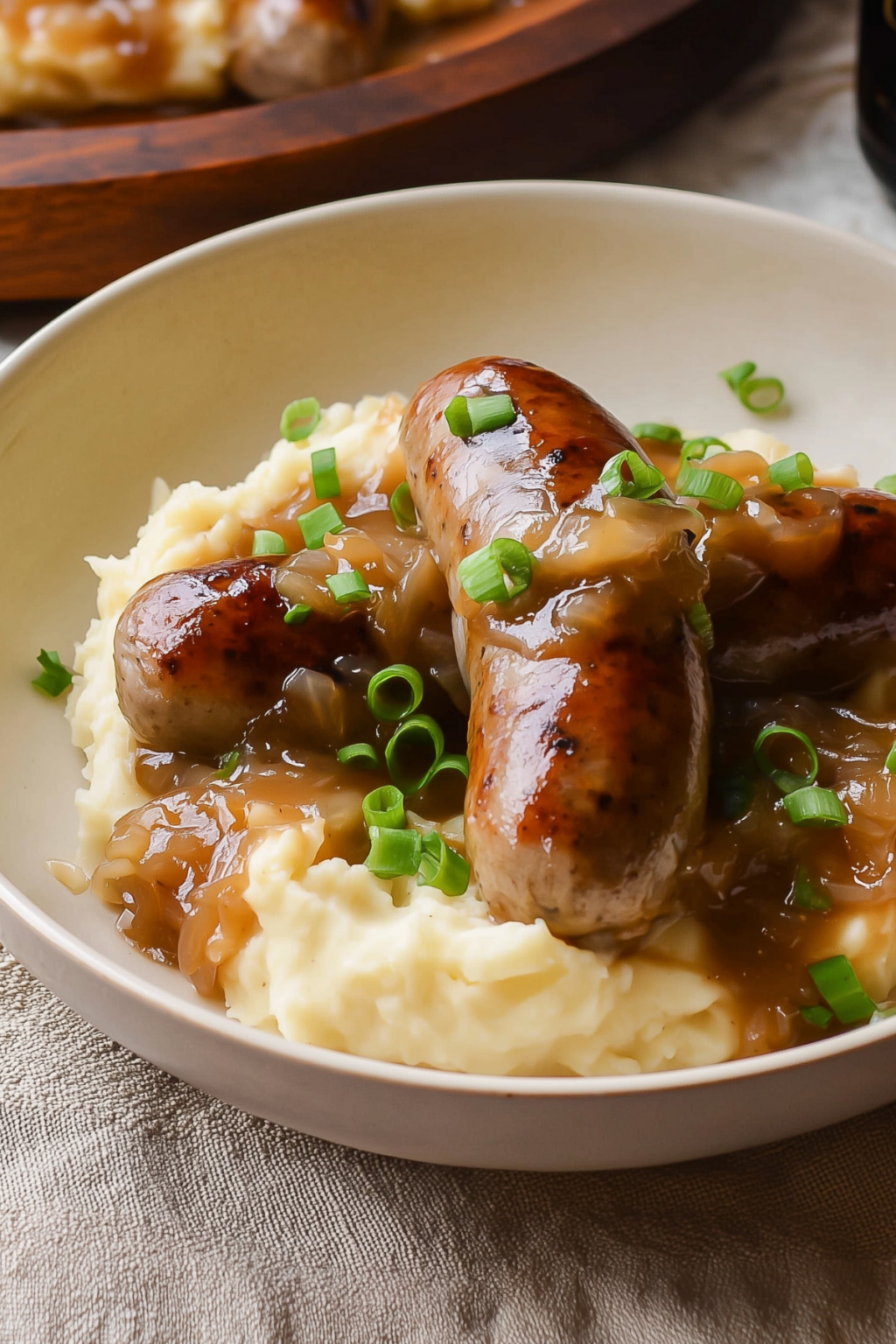 Irish Bangers and Mash with Guinness Onion Gravy – Best Classic Recipe ...