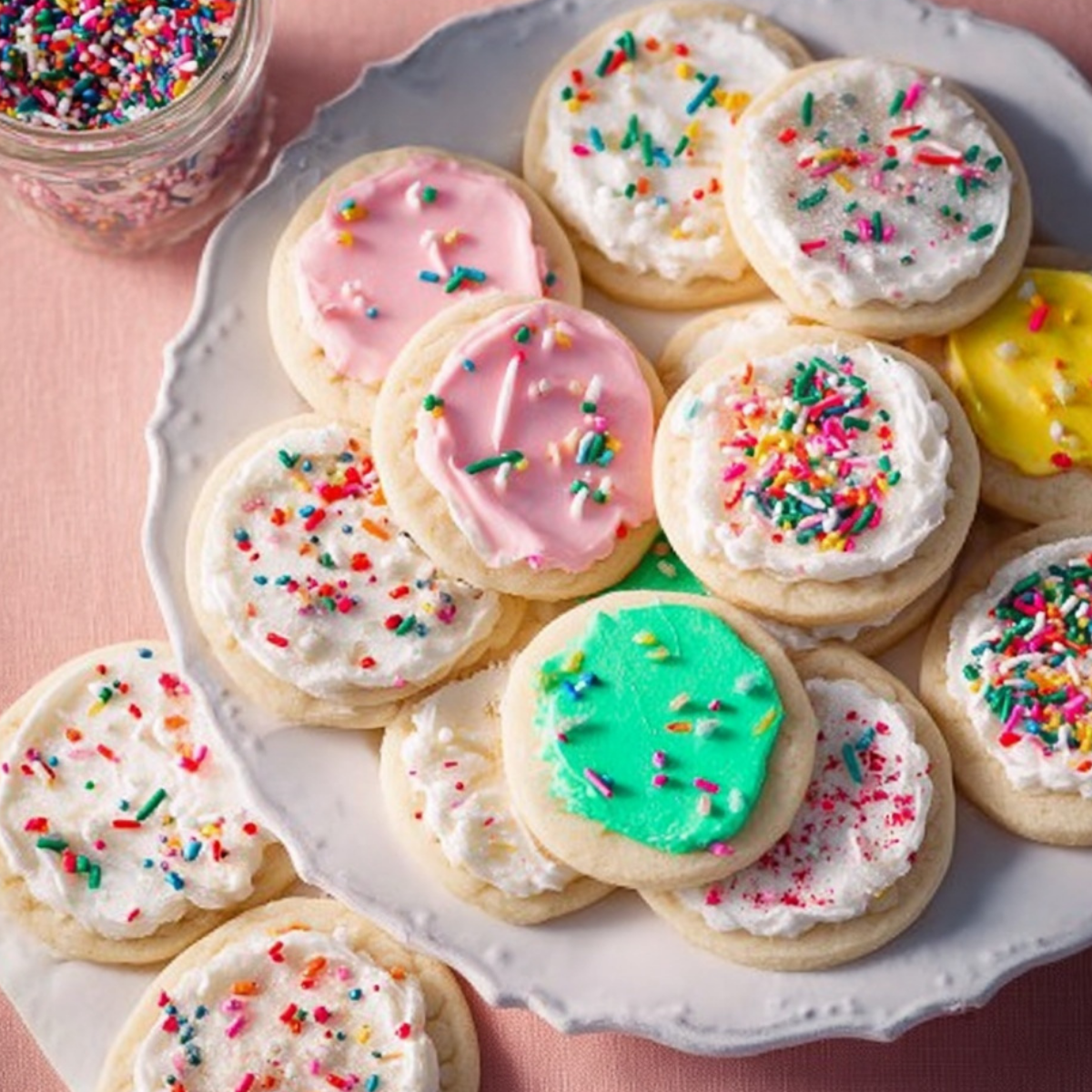 Sour Cream Sugar Cookies – Best Soft Homemade Recipe - ZazaCook