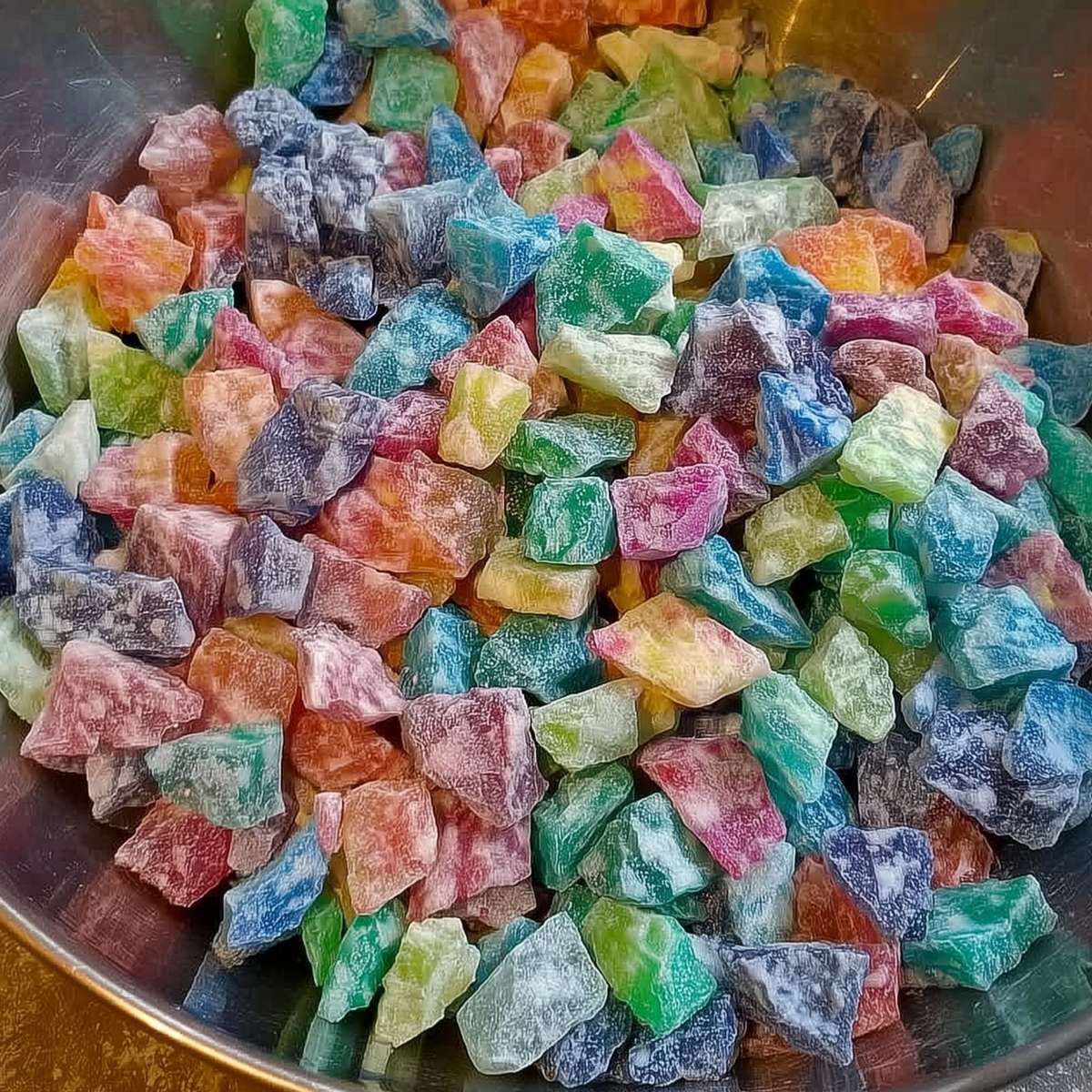 Stained Glass Rock Candy – Easy Homemade Treat - ZazaCook