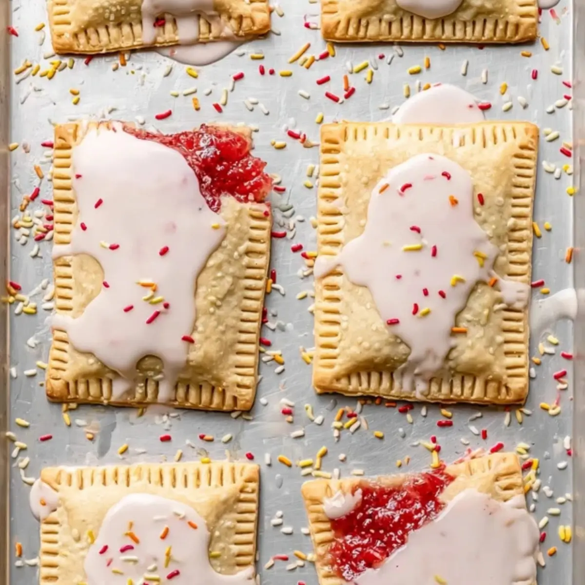 Strawberry Pop Tarts – Quick & Homemade - ZazaCook